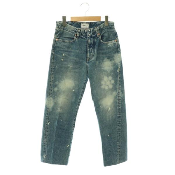 タナカ TANAKA 26SS NEW CLASSIC JEAN TROUSERS デニム ジーンズ ボタンフライ コットン 25 ライトブルー ST-126-BB /NR ■OS【表記サイズ】25【実寸サイズ】ウエスト：69cm　もも幅：...