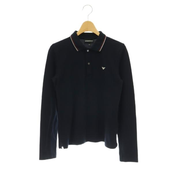 エンポリオアルマーニ EMPORIO ARMANI ポロシャツ カットソー 長袖 14A 166cm ネイビー ボルドー ホワイト /DO ■OS キッズ【ブランド】エンポリオアルマーニ EMPORIO ARMANI【表記サイズ】14A16...