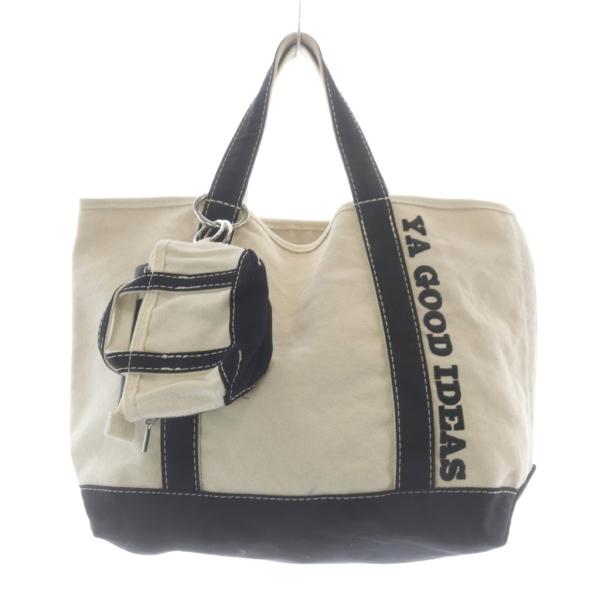 YA GOOD IDEAS BIG&amp;MINI TOTE M バッグ Framework別注 トートバッグ ハンドバッグ ベージュ 黒 ブラック /SR レディース【表記サイズ】サイズなし（実寸サイズをご確認下さい）【実寸サイズ】【本...