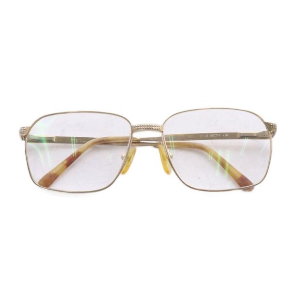クリスチャンディオール Christian Dior 眼鏡 度入り メガネ 50□16 135 ゴールド色 /SR レディース【ブランド】クリスチャンディオール Christian Dior【表記サイズ】50□16 135【実寸サイズ】レン...