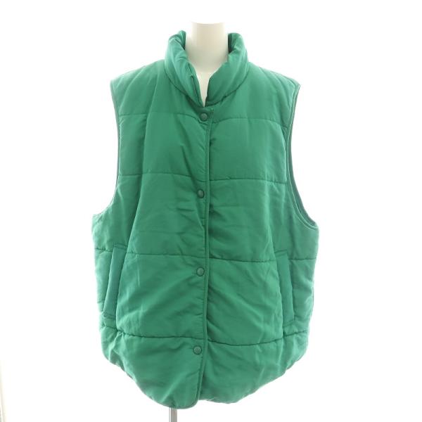 ハニーサイクルローズ HONEY SUCKLE ROZE 中綿ベスト アウター ジャケット M 緑 グリーン /SS ■OS■GY39 ■AX レディース【表記サイズ】Ｍ【実寸サイズ】身幅：約58cm　総丈：約73cm　　【素材】表地 ナイ...