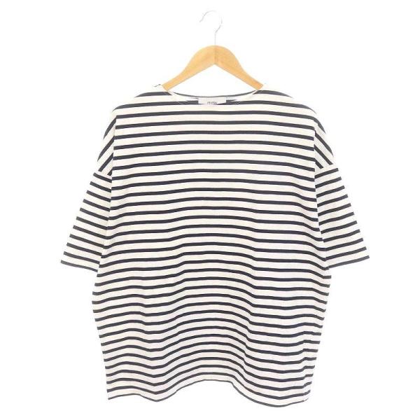 マーカ marka 22SS BASQUE SHIRT S/S Tシャツ バスクシャツ カットソー 五分袖 ボーダー 1 紺 白 ネイビー ホワイト /ES ■OS ■AD【ブランド】マーカ marka【表記サイズ】1（日本サイズS相当）【...