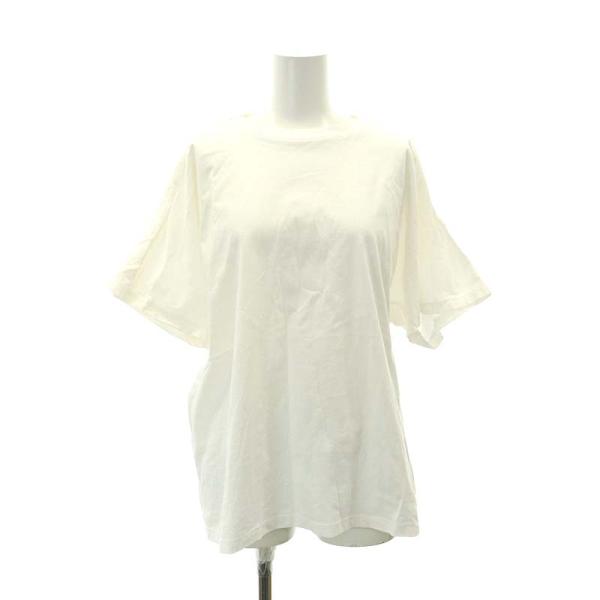 コルピエロ col pierrot LAppartement取り扱い 22AW Sleeve Pleats T Shits Tシャツ 半袖 カットソー 白 ホワイト /MI ■OS ■PN レディース【表記サイズ】表記なし【実寸サイズ】身幅...
