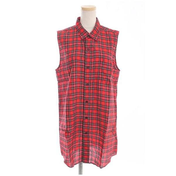 ブロンディー blondy ラメ チェック ノースリーブ ブラウス /an0528 ■PN レディース【ブランド】ブロンディー blondy【表記サイズ】F【実寸サイズ】肩幅約33cm 身幅約45cm 最長着丈約76cm 最短着丈約69cm...