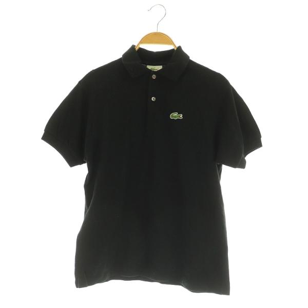 ラコステ LACOSTE ポロシャツ 半袖 ワッペン 14 ブラック /MY ■OS ■GY39 ■AX キッズ【ブランド】ラコステ LACOSTE【表記サイズ】14【実寸サイズ】肩幅：40cm　身幅：45cm　着丈：58cm　袖丈：18c...