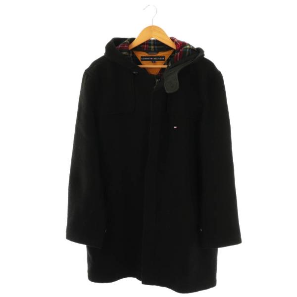 トミーヒルフィガー TOMMY HILFIGER ウールジップアップコート アウター ロング M ブラック マルチカラー /DO ■OS ■GY09 メンズ【ブランド】トミーヒルフィガー TOMMY HILFIGER【表記サイズ】M【実寸サ...