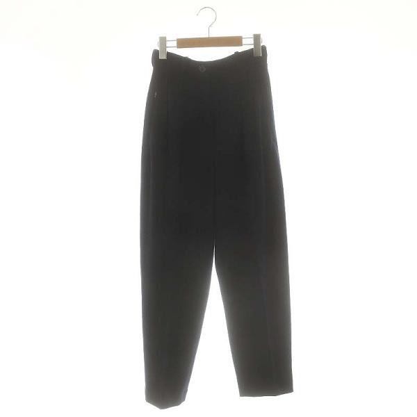 ジバンシィ GIVENCHY ウールパンツ テーパード タック 9号 ネイビー /DO ■OS ■GY09 レディース【ブランド】ジバンシィ GIVENCHY【表記サイズ】9号【実寸サイズ】ウエスト：61cm　もも幅：29cm　裾幅：18c...