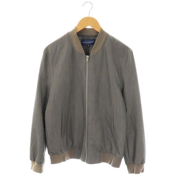 アーバンリサーチ URBAN RESEARCH ブルゾンジャケット 38 グレー /MI ■OS ■AX メンズ【ブランド】アーバンリサーチ URBAN RESEARCH【表記サイズ】38【実寸サイズ】肩幅：43.5cm　身幅：49.5cm...