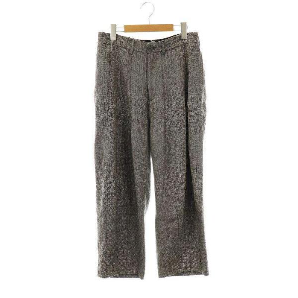 インヘリット INHERIT ツイードパンツ ワイド テーパード 黒 ベージュ /CX ■OS ■AX メンズ【ブランド】インヘリット INHERIT【表記サイズ】サイズの表記なし（＊実寸サイズをご確認下さい）【実寸サイズ】ウエスト：74c...