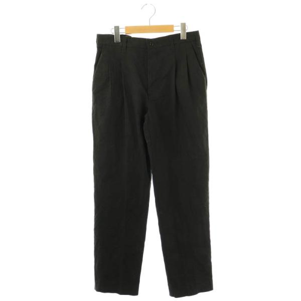 シンタス CiNTAS パンツ テーパード タック 32 ブラック /HK ■AX メンズ【表記サイズ】32【実寸サイズ】ウエスト：77cm　もも幅：31cm　裾幅：21cm　股上：29cm　股下：78cm　　【素材】ポリエステル、コットン...