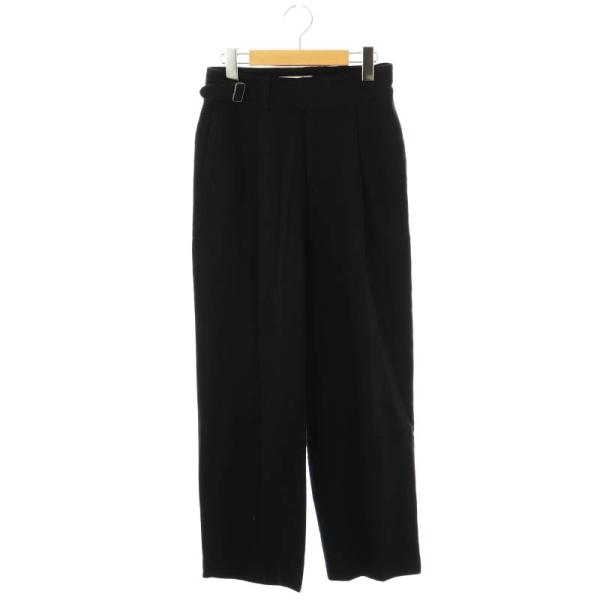 ユニクロ UNIQLO イネス・ド・ラ・フレサンジュ Ines de la Fressange テーパードパンツ タック 58 ダークネイビー レディース【ブランド】ユニクロ UNIQLO【表記サイズ】ウエスト58【実寸サイズ】ウエスト：6...