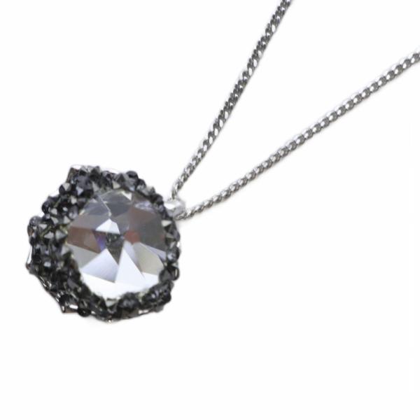 スワロフスキー SWAROVSKI ネックレス ペンダント シルバー色 /YO20 ■GY14 レディース【ブランド】スワロフスキー SWAROVSKI【実寸サイズ】チェーンの長さ：約82cm　トップの大きさ：タテ1.5×ヨコ1.5cm　　...