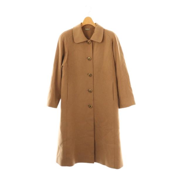 ソレルフォンタナ Sorelle Fontana コート ロング ブラウン /HK ■OS レディース【表記サイズ】サイズ表記なし【実寸サイズ】身幅：51cm　着丈：107.5cm　ゆき丈：76cm　　【素材】表地：毛　裏地：キュプラ【色】...