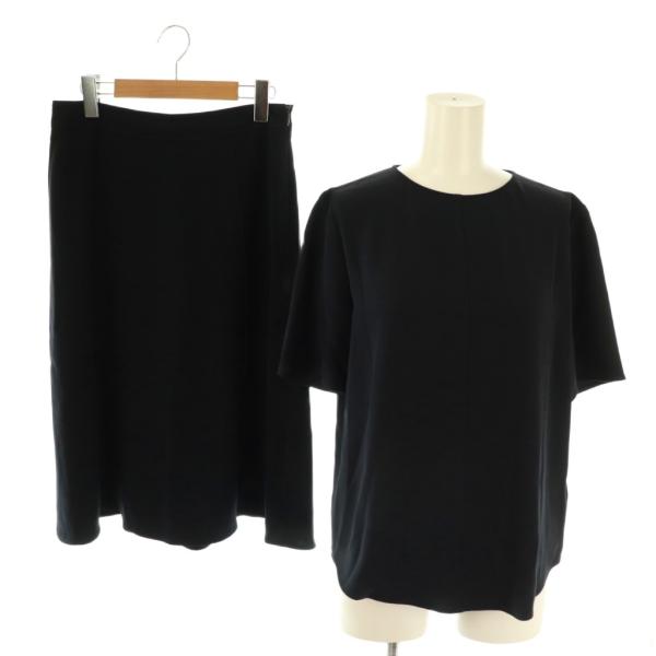 セオリーリュクス theory luxe LIFT ELVIRE LIFT SABILA  セットアップ ブラウス フレアスカート 38 ネイビー /CX ■OS レディース【ブランド】セオリーリュクス theory luxe【表記サイズ】...