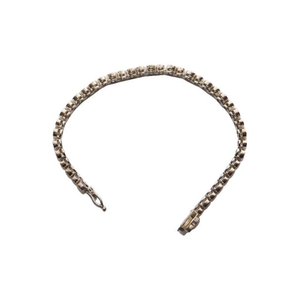 ヨンファ YONFA サークルエタニティブレスレット シルバー925 シルバーカラー /SS ■OS レディース【実寸サイズ】全長 約17cm　幅 0.3cm　【素材】シルバー925【色】シルバーカラー【状態】この商品には下記のようなダメー...