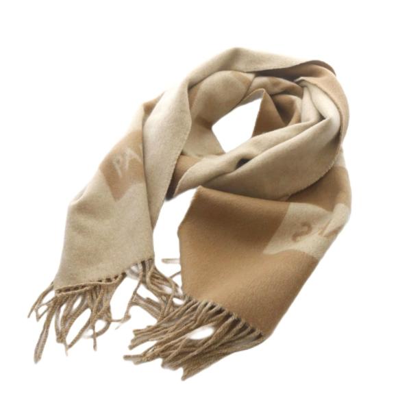 ルイヴィトン LOUIS VUITTON エシャルプ バローダ マフラー カシミヤ フリンジ ベージュ ブラウン M71293 /YO4 ■OH メンズ レディース【ブランド】ルイヴィトン LOUIS VUITTON【実寸サイズ】全長（フリ...