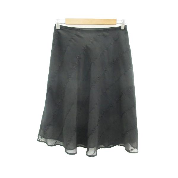 アー・ヴェ・ヴェ ミッシェルクラン a.v.v nable フレアスカート ミモレ丈 刺繍 40 ブラック 黒 /YM19 レディース【ブランド】アー・ヴェ・ヴェ ミッシェルクラン a.v.v【表記サイズ】40(日本Lサイズ相当)※実寸サイ...