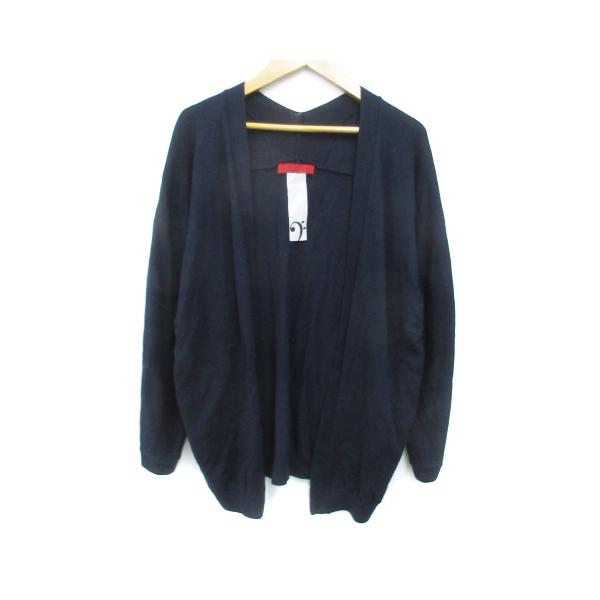 アルカリ alcali ノータ nota ニットカーディガン ミドル丈 ドルマンスリーブ 前開き ウール 無地 F 紺 ネイビー /FF11 レディース【ブランド】アルカリ alcali【表記サイズ】F※実寸サイズをご確認ください。【実寸サ...