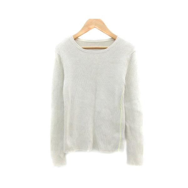 ケイビーエフ KBF アーバンリサーチ illi edited by KBF ニット カットソー 長袖 ラウンドネック ライン One ベージュ /YM14 レディース【ブランド】ケイビーエフ KBF アーバンリサーチ【表記サイズ】One※...