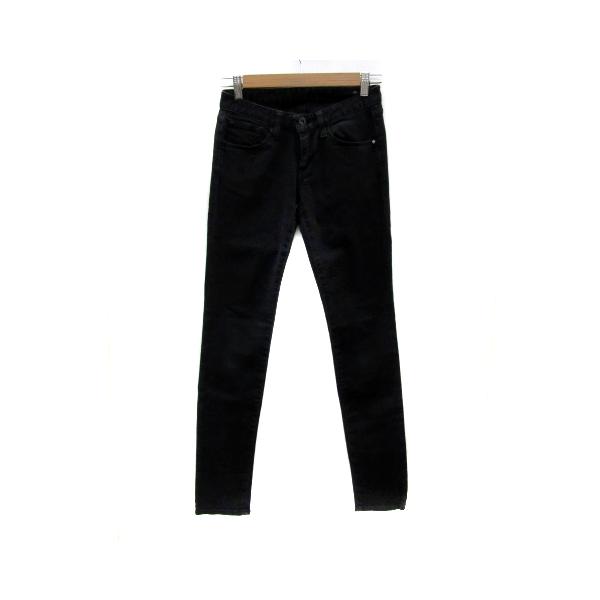 アズールバイマウジー AZUL by moussy デニムパンツ ジーンズ スキニーパンツ ロング丈 24 黒 ブラック /YS11 ■MO レディース【ブランド】アズールバイマウジー AZUL by moussy【表記サイズ】24（日本サ...