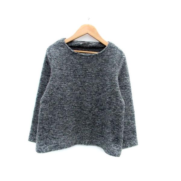 ユナイテッドアローズ A DAY IN THE LIFE ニット セーター クルーネック 長袖 モヘヤ混 ウール混 チャコールグレー /HO44 レディース【ブランド】ユナイテッドアローズ A DAY IN THE LIFE UNITED ...