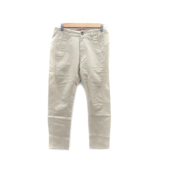 アズノウアズ ドゥバズ as know as de base テーパードパンツ アンクル丈 S ベージュ /HO41 レディース【ブランド】アズノウアズ ドゥバズ as know as de base【表記サイズ】S※実寸サイズをご確認くだ...