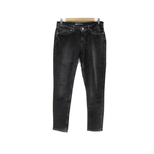 リーバイス Levi's 524 Too Superlow デニムパンツ ジーンズ ロング丈 テーパードパンツ ユーズド加工 30 黒 ブラック /YS5 メンズ【ブランド】リーバイス Levi's【表記サイズ】30（日本サイズS相当）※実...