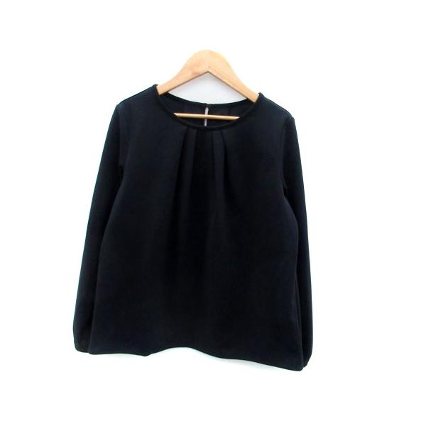 グリーンレーベルリラクシング ユナイテッドアローズ ブラウス カットソー クルーネック 長袖 無地 紺 ネイビー /HO48 レディース【ブランド】グリーンレーベルリラクシング ユナイテッドアローズ green label relaxing...