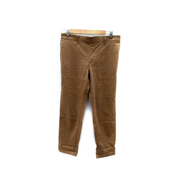 セルフサービス Self service テーパードパンツ ロング丈 無地 L 茶 ブラウン /SY16 メンズ【表記サイズ】L※実寸サイズをご確認ください。【実寸サイズ】ウエスト：80〜cm　もも幅：30.5cm　裾幅：17cm　股上：2...