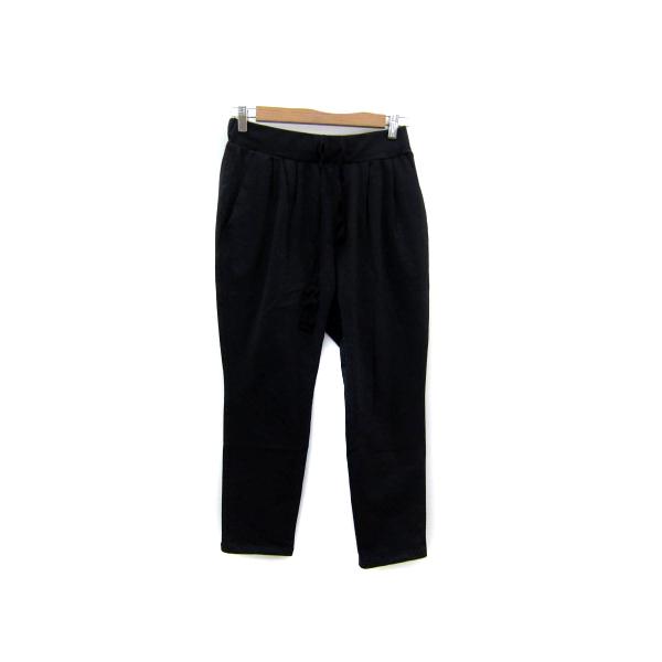 ルシャンテ le chanter テーパードパンツ イージーパンツ アンクル丈 無地 紺 ネイビー /SY27 レディース【表記サイズ】サイズ表記なし※実寸サイズをご確認ください。【実寸サイズ】ウエスト：68〜cm　もも幅：30cm　裾幅：...