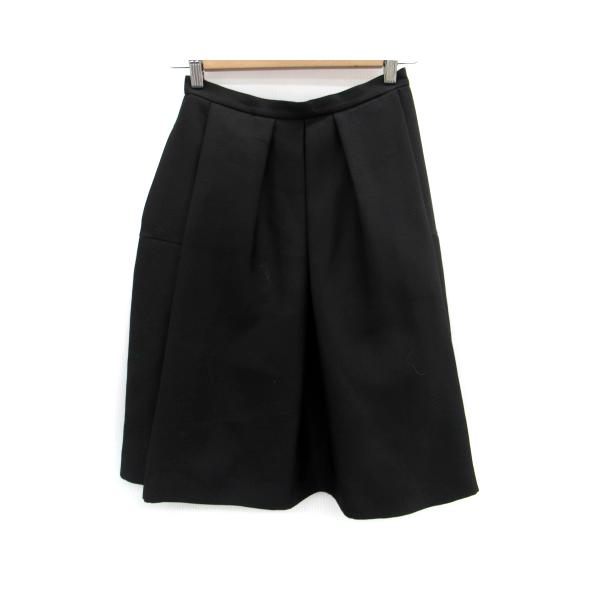 ブルーデブレス BLUE DE BRESSE フレアスカート ミモレ丈 38 M 黒 ブラック /SM27 レディース【ブランド】ブルーデブレス BLUE DE BRESSE【表記サイズ】38（日本サイズM相当）※実寸サイズをご確認下さい。...