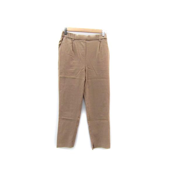 エニィスィス エニシス anySiS laube テーパードパンツ アンクル丈 無地 1 ベージュ /SY20 レディース【ブランド】エニィスィス エニシス anySiS【表記サイズ】1（日本サイズS相当）※実寸サイズをご確認ください。【実...