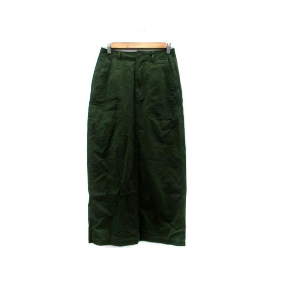 アルマデザイン Alma Design フレアスカート ロング丈 マキシ丈 M カーキ /HO21 レディース【表記サイズ】M※実寸サイズをご確認ください。【実寸サイズ】ウエスト：66cm　ヒップ：92cm　スカート丈：92cm　　【素材】...