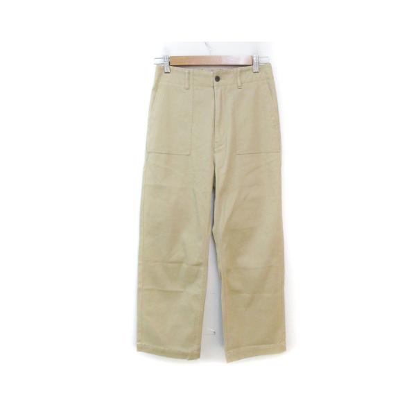 フリークスストア FREAKS STORE チノパンツ ストレートパンツ ロング丈 M ベージュ /FF9 レディース【ブランド】フリークスストア FREAKS STORE【表記サイズ】M※実寸サイズをご確認ください。【実寸サイズ】ウエスト...