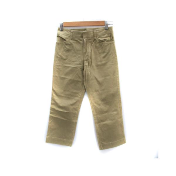 ネーミ NEMI チノパン アンクル丈 3 ベージュ /SM19 レディース【ブランド】ネーミ NEMI【表記サイズ】3※実寸サイズをご確認下さい。【実寸サイズ】ウエスト：70cm　もも幅：26cm　裾幅：21cm　股上：23.5cm　股下...