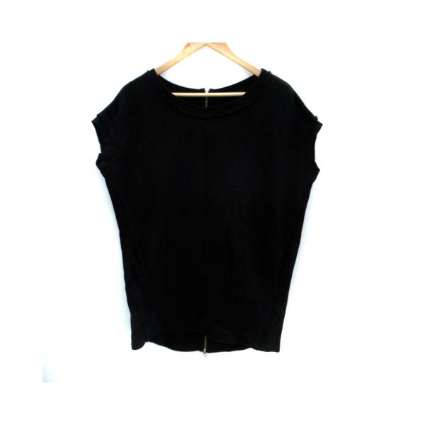 メトリーゼ MAITRESSE チュニック ノースリーブ ラウンドネック 9号 黒 ブラック /SM7 レディース【ブランド】メトリーゼ MAITRESSE【表記サイズ】9号※実寸サイズをご確認下さい。【実寸サイズ】身幅：61cm　着丈：7...