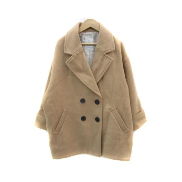 イーハイフンワールドギャラリー E HYPHEN WORLD GALLERY Pコート ピーコート ミドル丈 F ブラウン 茶 /YM5 レディース【ブランド】イーハイフンワールドギャラリー E HYPHEN WORLD GALLERY【表...