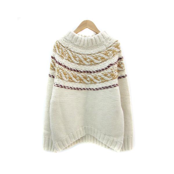 アパートバイローリーズ apart by lowrys ニット セーター 長袖 F オフホワイト 白 /YM39  レディース【ブランド】アパートバイローリーズ apart by lowrys【表記サイズ】F※実寸サイズをご確認ください。【...