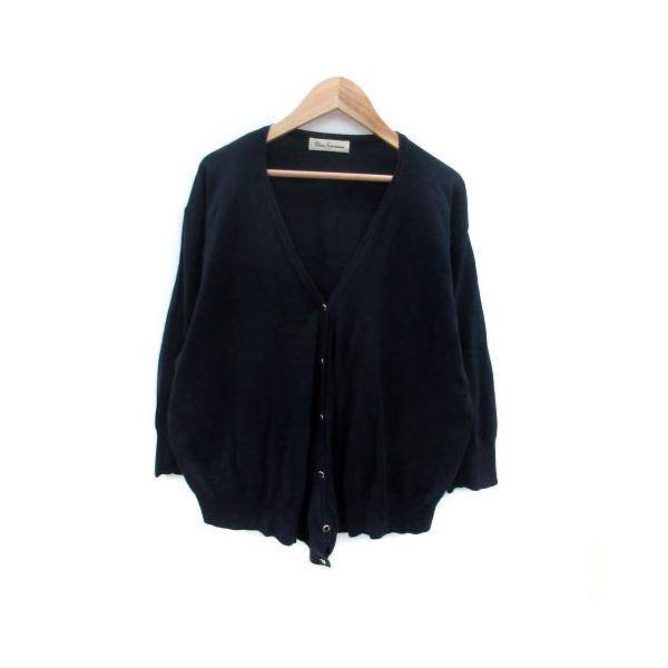 クリアインプレッション CLEAR IMPRESSION ニットカーディガン Vネック 七分袖 ミドル丈 無地 3 L 紺 ネイビー /HO22 レディース【ブランド】クリアインプレッション CLEAR IMPRESSION【表記サイズ】3...