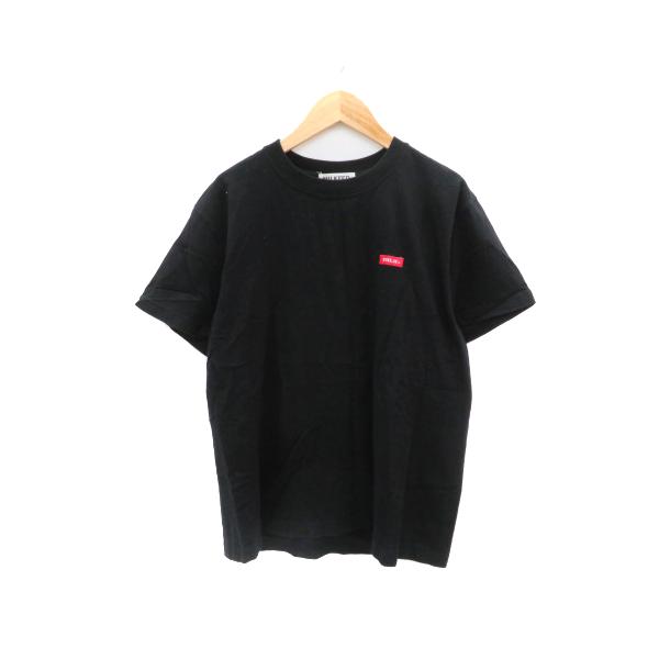 ミルクフェド MILKFED. Tシャツ カットソー 半袖 ロゴ ONE 黒 ブラック /YK27 レディース【ブランド】ミルクフェド MILKFED.【表記サイズ】ONE※実寸サイズをご確認ください。【実寸サイズ】肩幅：44cm　身幅：4...