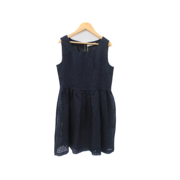 未使用品 ドゥアルシーヴ DOUX ARCHIVES ノースリーブワンピース ミニ丈 ギンガムチェック柄 M 紺 ネイビー /YK27 レディース【ブランド】ドゥアルシーヴ DOUX ARCHIVES【表記サイズ】M※実寸サイズをご確認くだ...