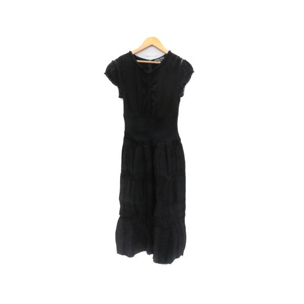 ロッソ ROSSO アーバンリサーチ ワンピース ロング丈 半袖 44 XXL 黒 ブラック /YK30 レディース【ブランド】ロッソ ROSSO アーバンリサーチ【表記サイズ】44(日本サイズXXL相当)※実寸サイズをご確認ください。【実...