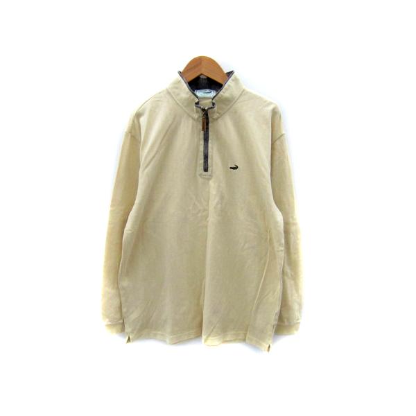 クロコダイル CROCODILE カットソー 長袖 ストライプ柄 ロゴ刺繍 L イエロー /SY28 メンズ【ブランド】クロコダイル CROCODILE【表記サイズ】L※実寸サイズをご確認ください。【実寸サイズ】肩幅：48cm　身幅：54c...