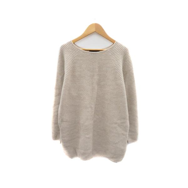 アンタイトル UNTITLED ニット セーター 長袖 オーバーサイズ 2 グレージュ /YK27 レディース【ブランド】アンタイトル UNTITLED【表記サイズ】2(日本サイズM相当)※実寸サイズをご確認ください。【実寸サイズ】身幅：4...