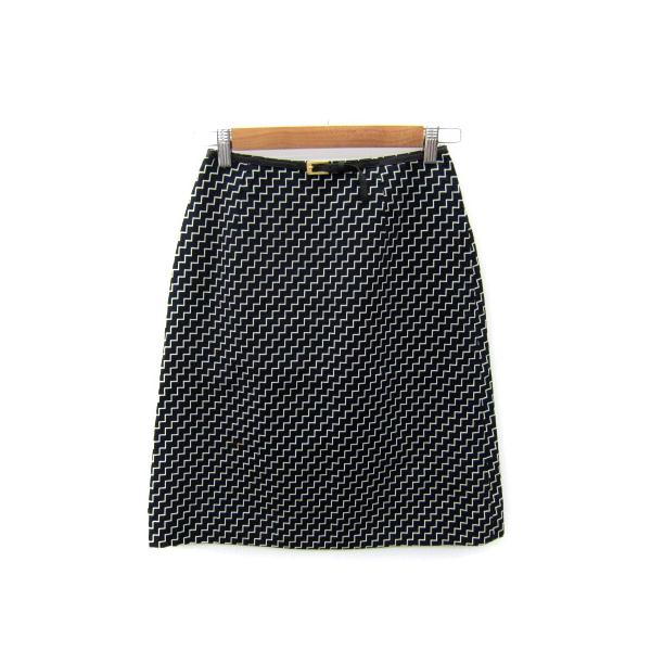 十仁プラザ クチュール jujin plaxa couture フレアスカート ミモレ丈 総柄 38 M 紺 ネイビー /SY20 レディース【表記サイズ】38（日本サイズM相当）※実寸サイズをご確認ください。【実寸サイズ】ウエスト：62c...