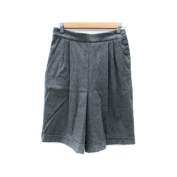 ヴァネッサブリューノ Vanessa bruno ショートパンツ 短パン ウール 38 M グレー /SM16 レディース【ブランド】ヴァネッサブリューノ Vanessa bruno【表記サイズ】38（日本サイズM相当）※実寸サイズをご確認...