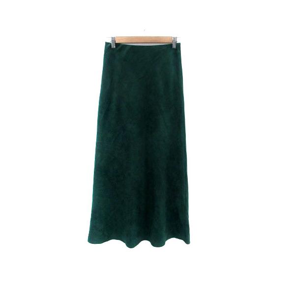 ブルーデブレス BLUE DE BRESSE フレアスカート ロング丈 マキシ丈 スエード調 38 M モスグリーン /HO9 レディース【ブランド】ブルーデブレス BLUE DE BRESSE【表記サイズ】38(日本Mサイズ相当)※実寸サ...