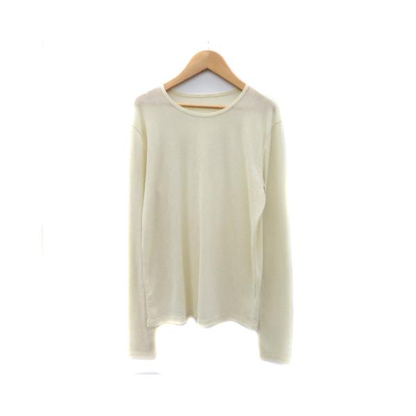 カリスエンジェル KHARIS ANGEL カットソー 長袖 シースルー M アイボリー /YK28 レディース【表記サイズ】M※実寸サイズをご確認ください。【実寸サイズ】肩幅：39cm　身幅：45cm　着丈：61cm　袖丈：68cm　　【...