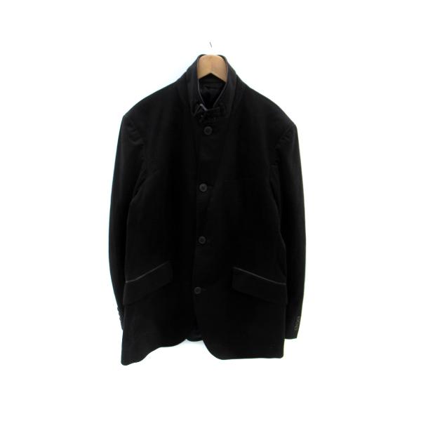 FOX MOOT ジャケット ミドル丈 チェック柄 L 黒 ブラック 茶 ブラウン /SM2 メンズ【表記サイズ】L※実寸サイズをご確認ください。【実寸サイズ】肩幅：45cm　身幅：52cm　袖丈：61cm　着丈：76cm　　【素材】表地　...