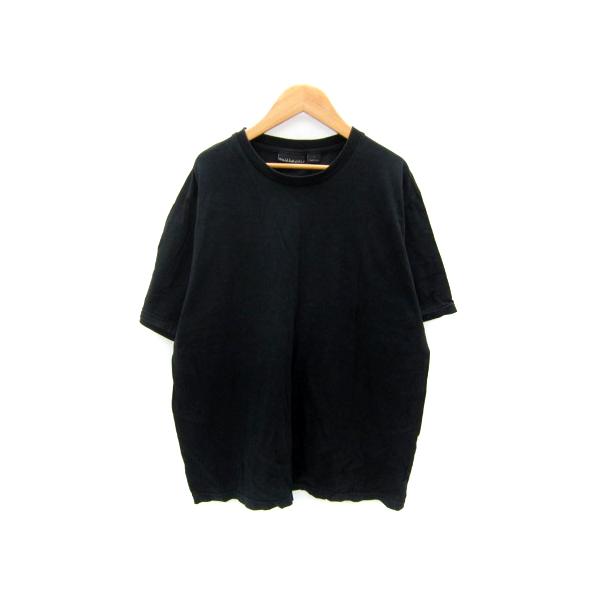 マッドヘクティク Mad Hectic Tシャツ 半袖 ラウンドネック 無地 L 黒 ブラック /SY10 メンズ【表記サイズ】L※実寸サイズをご確認ください。【実寸サイズ】肩幅：47.5cm　身幅：58cm　着丈：70.5cm　袖丈：24...